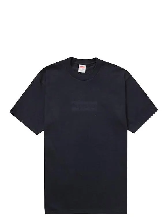 Supreme Tonal Box Logo Tee Shirt - Black