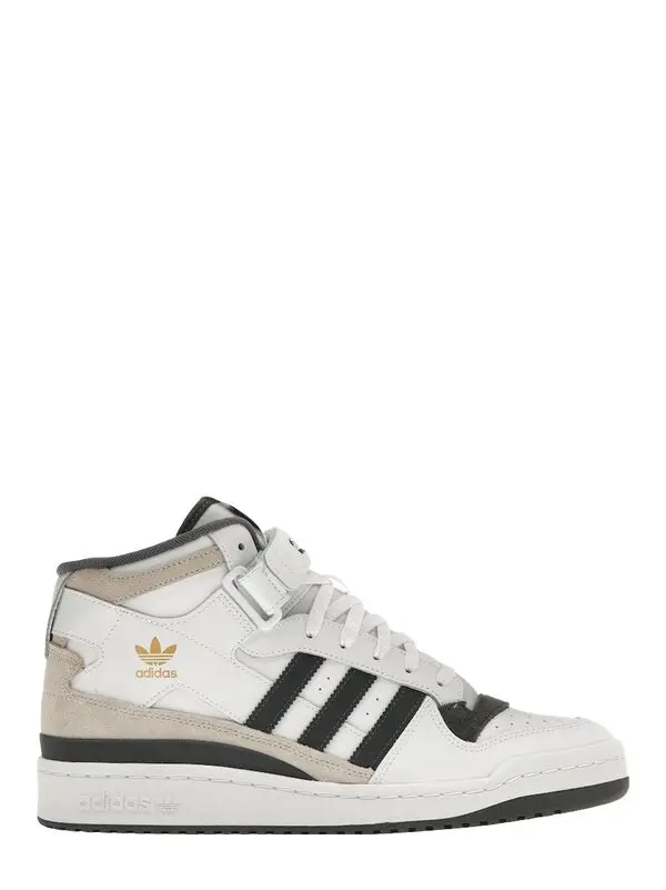 Adidas Forum Mid Sneakers - Footwear White/gray Five/gold Metallic