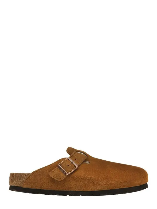 BIRKENSTOCK Boston Shearling Clogs - Mink