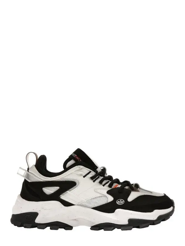 NOTWOWAYS Syzygy Sneakers - Pure White/onyx Black/notwoways Orange