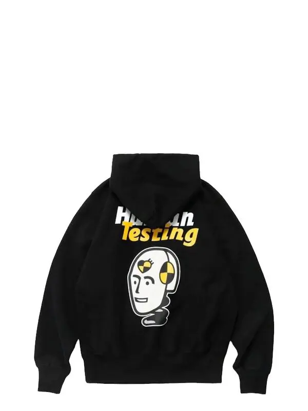 HUMAN MADE X A$ap Rocky Human Testing Pizza Hoodie - Black