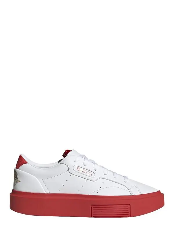 Adidas Sleek Super Fiorucci Sneakers - Footwear White/red/core Black