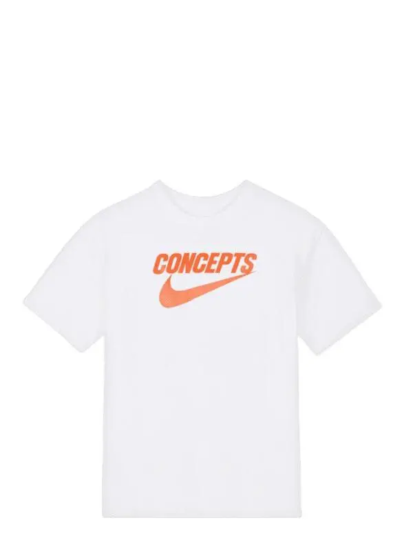 Nike Sb X Concepts T-shirt - White Orange
