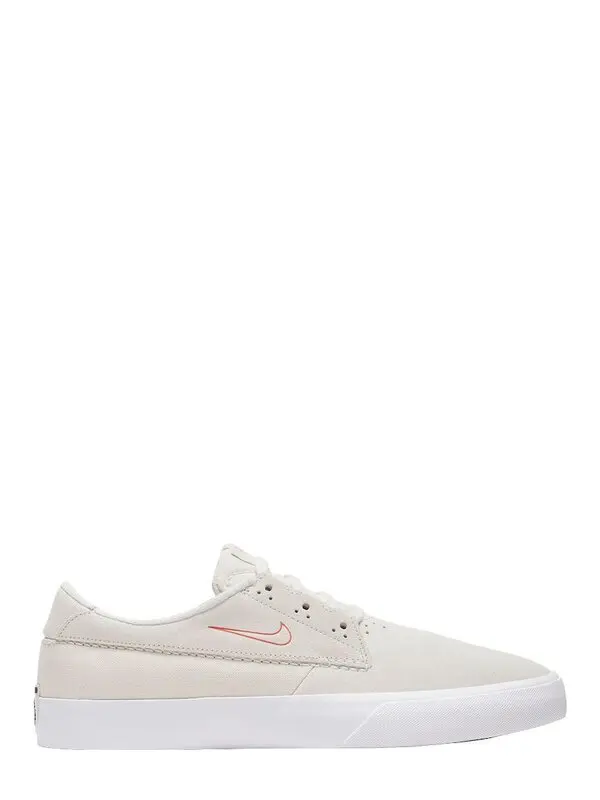 Nike Lace Up Sneakers - Summit White/university Red
