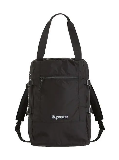 Supreme Tote Backpack - Black