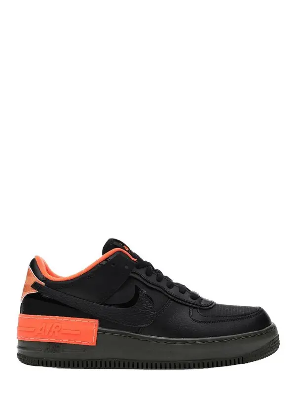 Nike Air Force 1 Low Shadow Sneakers - Black/hyper Crimson/cargo Khaki