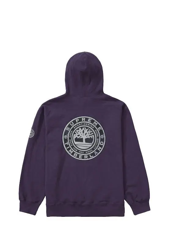 Supreme Timberland Hooded Sweatshirt - Dusty Purple