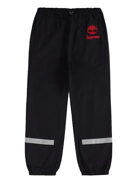 Supreme Timberland Reflective Taping Track Pant - Black