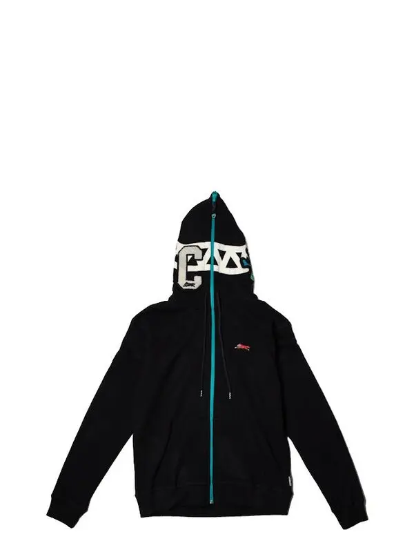 HARVEY NICHOLS Block Head Hoodie - Black