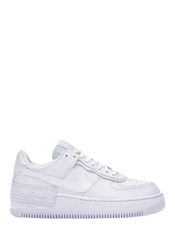 Nike Air Force 1 Low Shadow Triple Sneakers - White