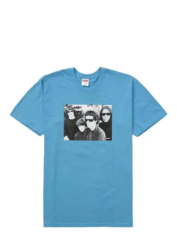 Supreme The Velvet Underground Tee Shirt - Light Slate
