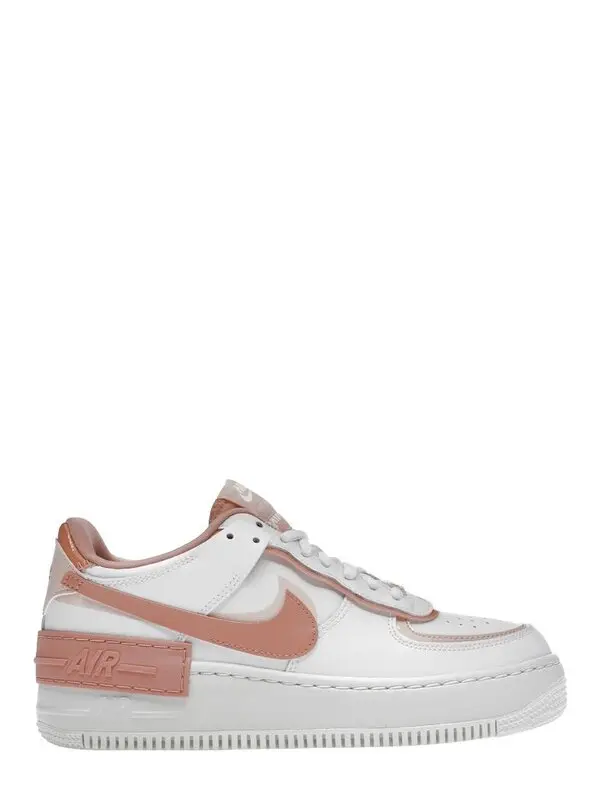 Nike Air Force 1 Shadow Sneakers - Summit White/washed Coral