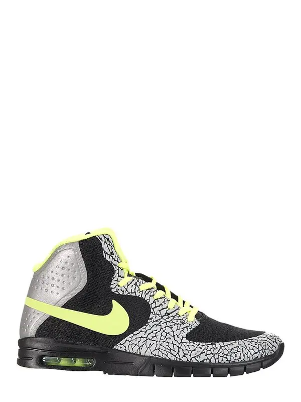 Nike Paul Rodriguez Hyperfuse Max Dj Clark Kent 112 Sneakers - Black/volt/metallic Silver