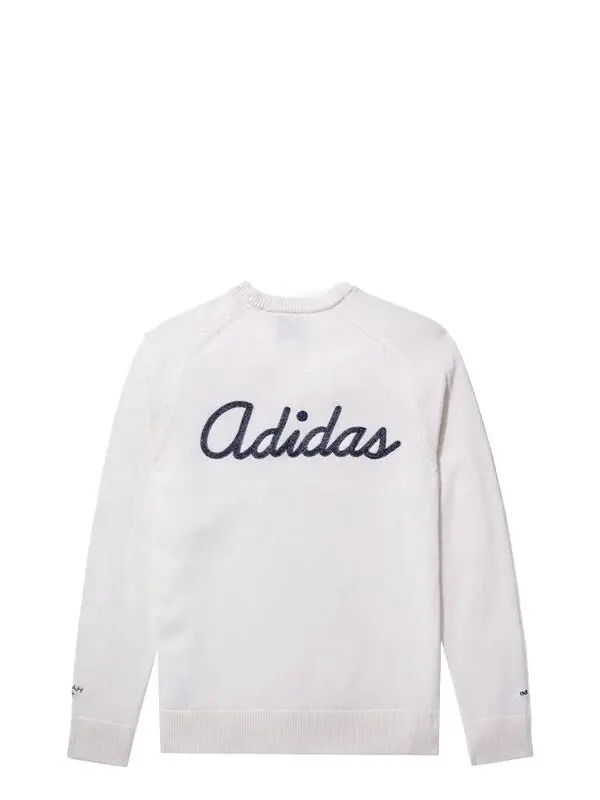 NOAH X Adidas Cotton Sweater - White