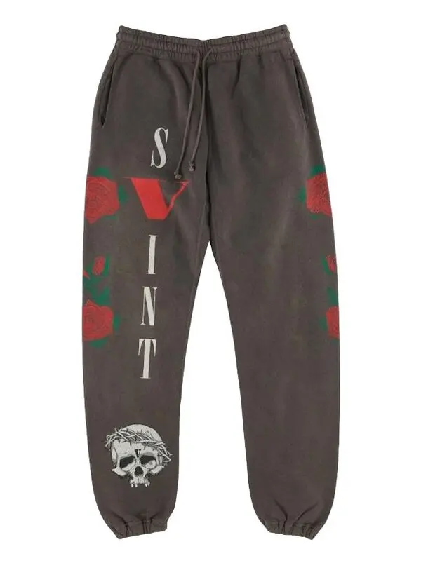 SAINT MXXXXXX X Vlone Sweatpants - Black
