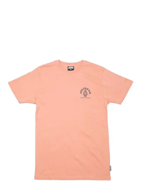 HARVEY NICHOLS Breyer Tee Shirt - Pink/clay