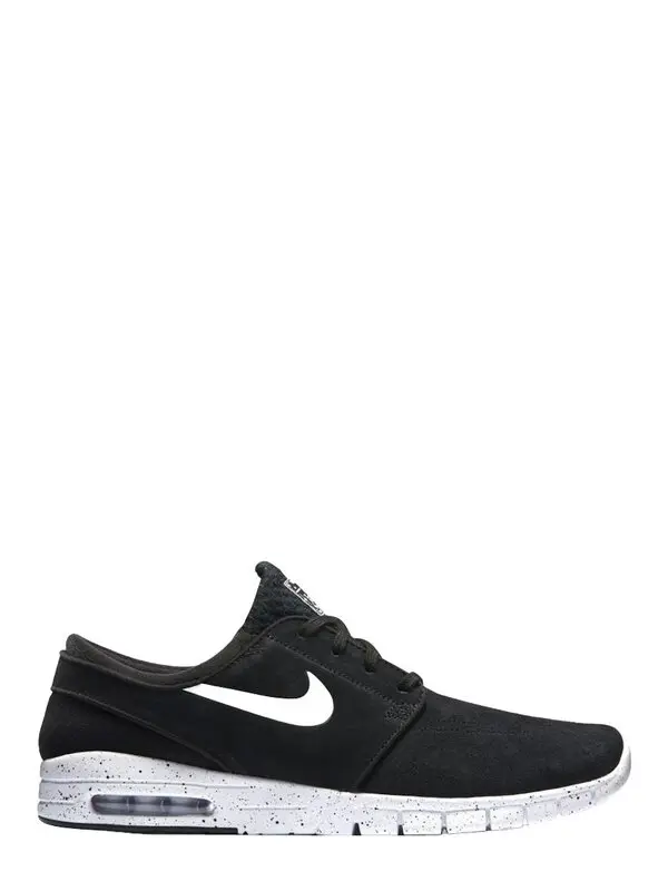Nike Leather Low Top Sneakers - Black/white