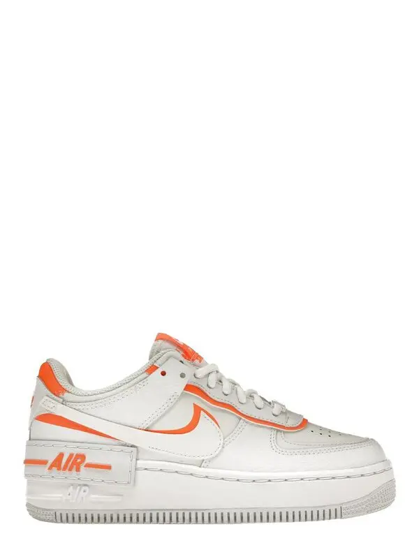 Nike Air Force 1 Low Shadow Sneakers - White/total Orange/summit White