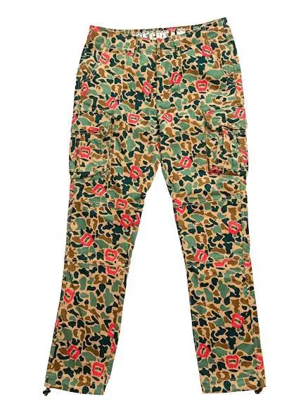 HARVEY NICHOLS Apple Camo Pants - Camo/brown