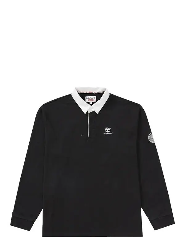Supreme Timberland Rugby Shirt - Black