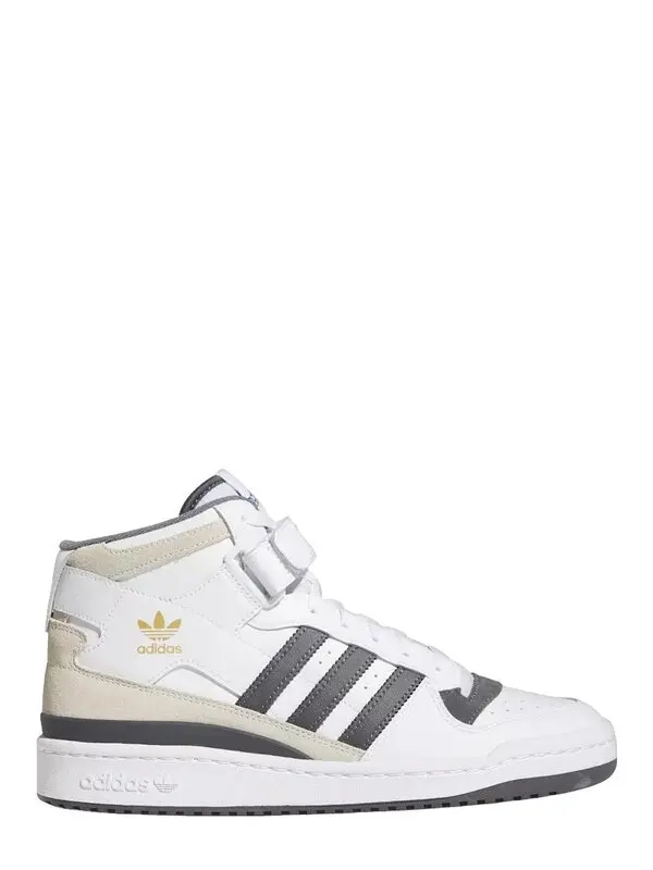 Adidas Forum Mid Sneakers - Cloud White/grey Five/gold Metallic