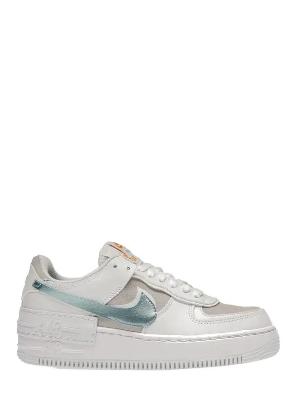 Nike Force 1 Low Shadow Glacier Ice - White/vast Grey/university Gold