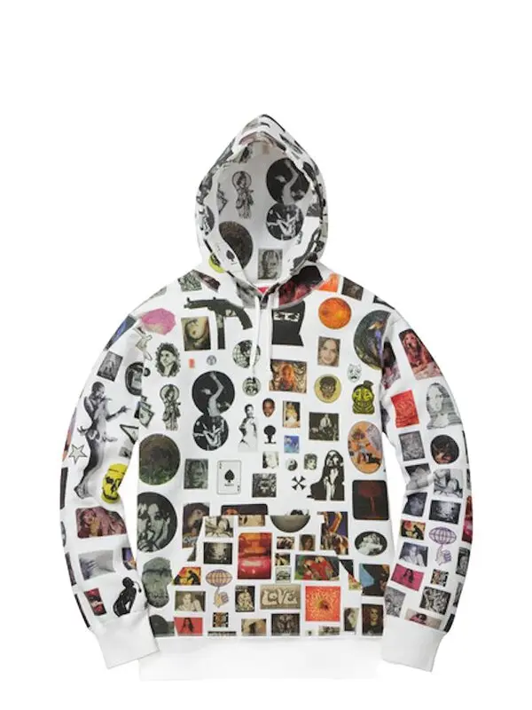 Supreme Thrills Hooded Sweatshirt - White