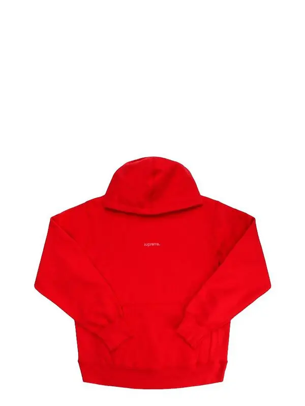Supreme Trademark Hooded Sweatshirt - Red