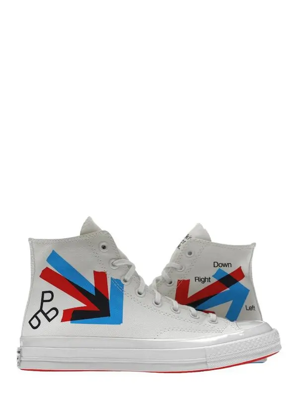 CONVERSE Chuck Taylor All Star 70 Hi Patta Experimental Jetset - White/fiery Red/diva Blue