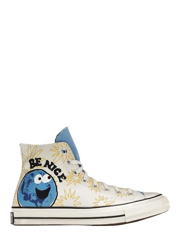 CONVERSE Chuck Taylor All Star '70 Hi Sneakers - Egret/university Blue/amarillo