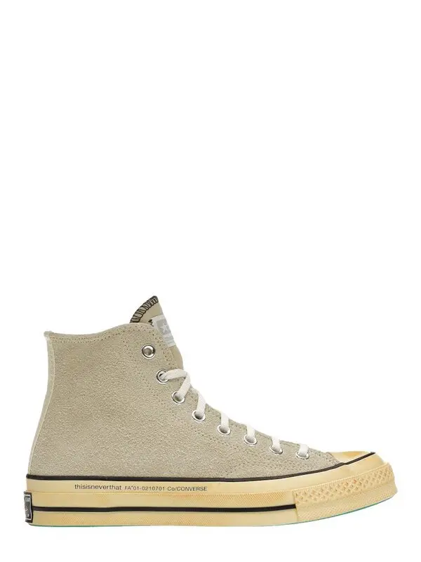 CONVERSE Chuck Taylor All Star 70 Hi Thisisneverthatin - Lemon Icing/yellow Pastel