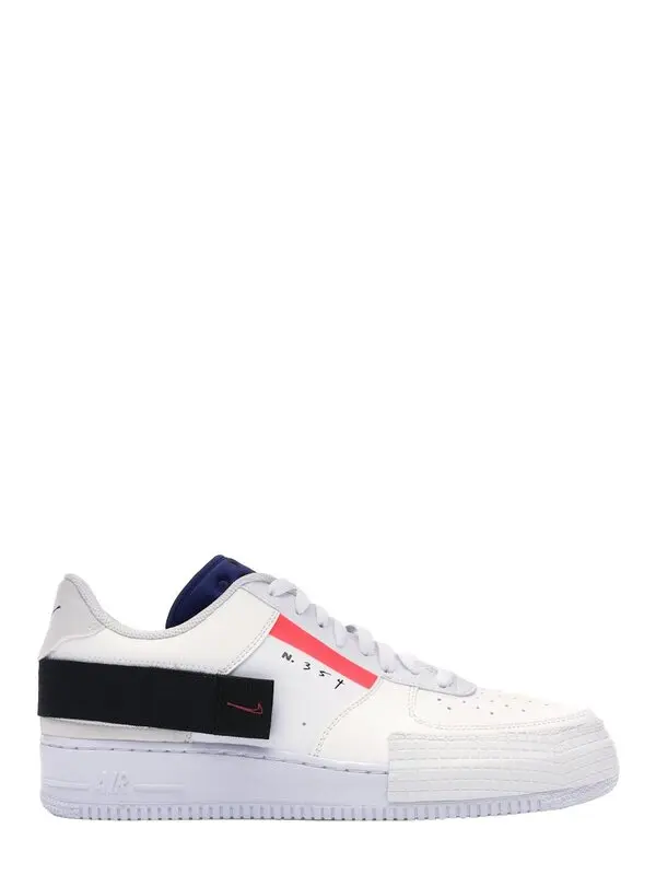 Nike Air Force 1 Type - Summit White/red Orbit
