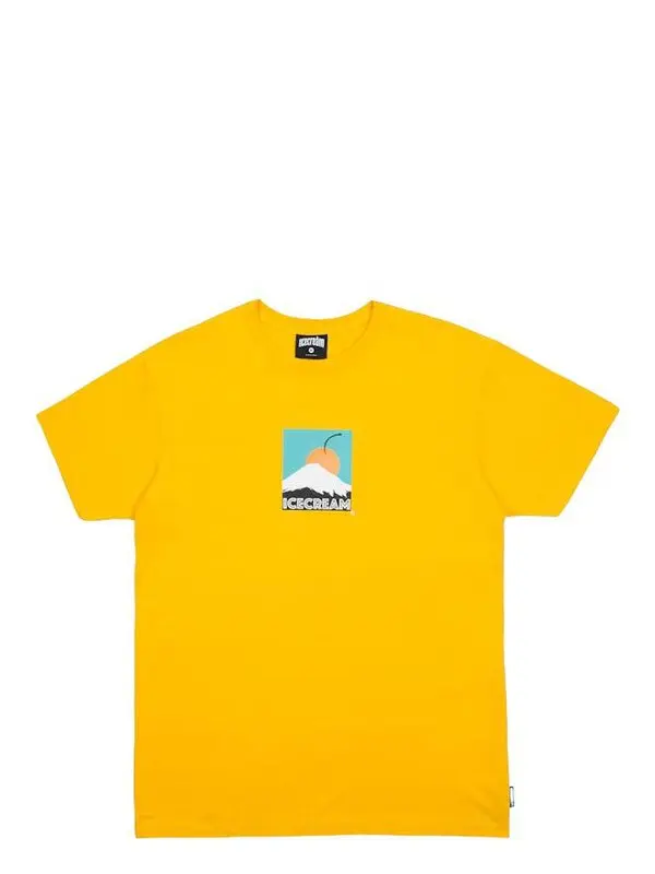 HARVEY NICHOLS Cherry Tee Shirt - Yellow