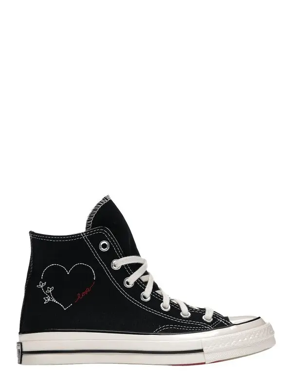 CONVERSE Chuck Taylor All Star 70 Hi Valentine's Day - Black/white/university Red