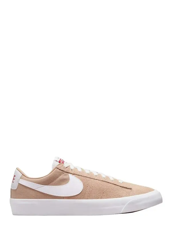 Nike Zoom Blazer Low Pro Gt Sneakers - Bio Beige/gym Red/white
