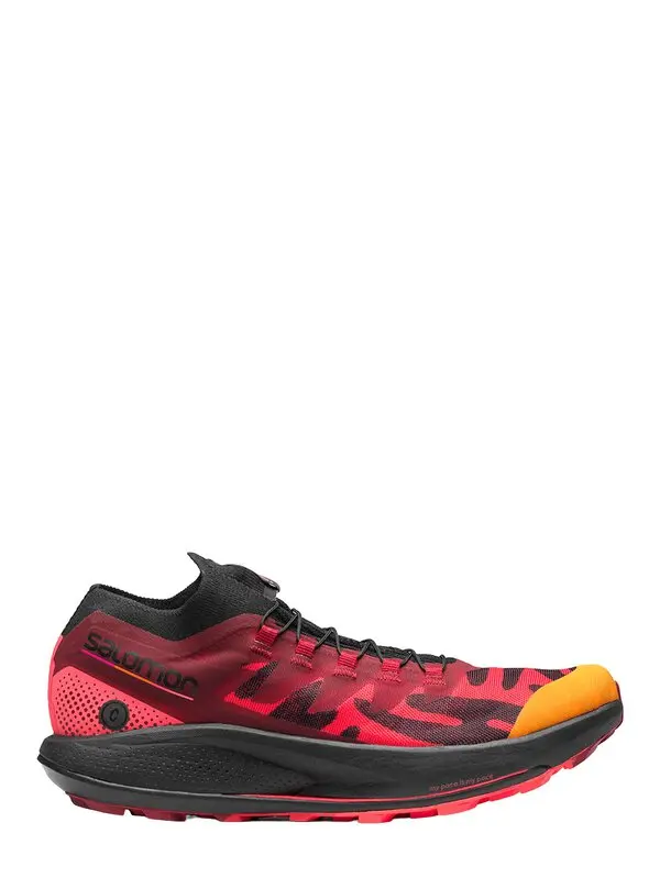 SALOMON Pulsar Trail Pro Ciele - Black/fiery Coral/poppy Red