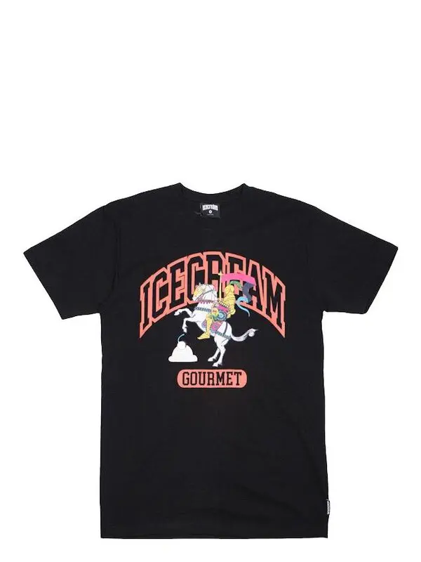 HARVEY NICHOLS Collegiate Tee Shirt - Black