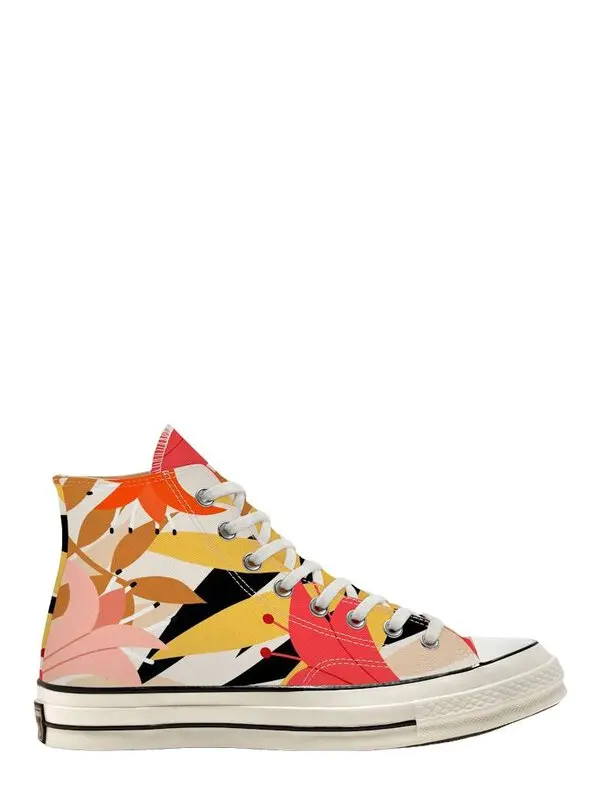 CONVERSE Chuck Taylor All Star 70 Hi Vintage Floral - Orange/pink/egret