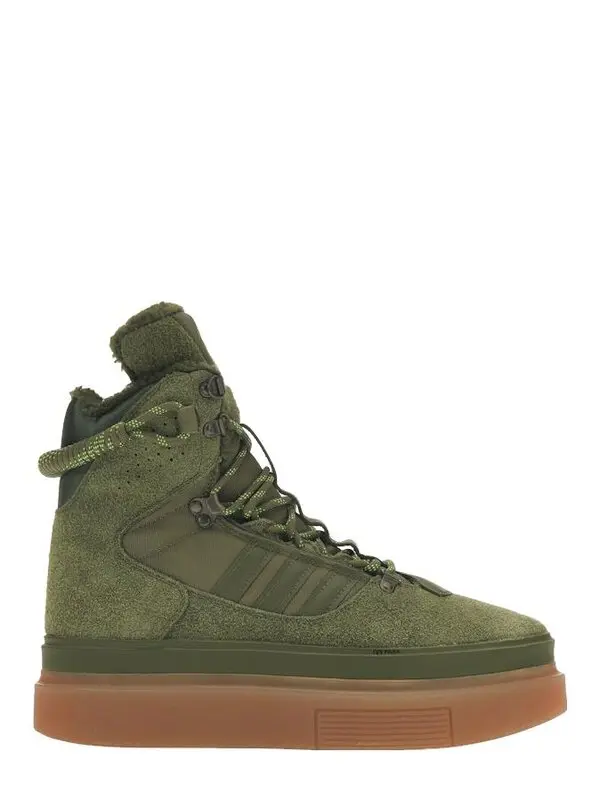 Adidas X Ivy Park Super Sleek Boots - Wild Pine/focus Olive/solar Green
