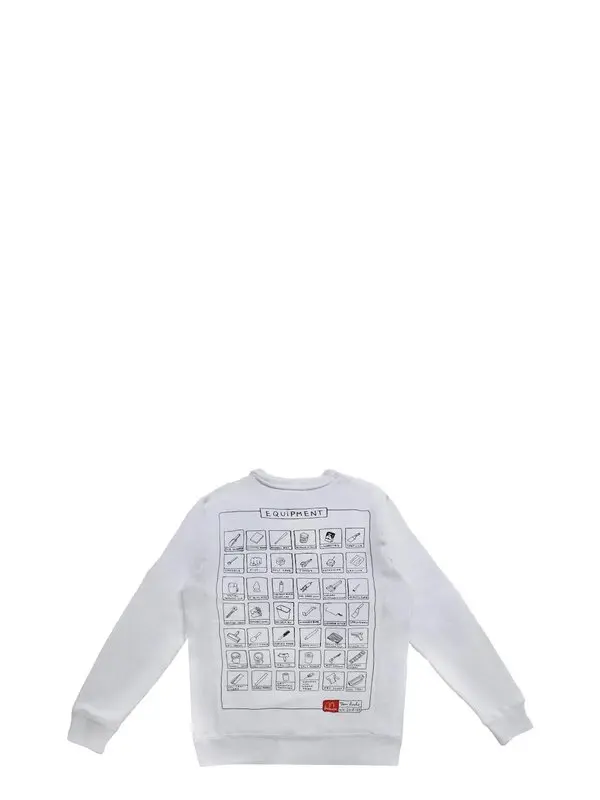 TOM SACHS Mcdonald's Crewneck Sweatshirt - White