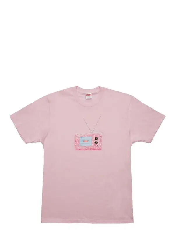 Supreme Tv Tee Shirt - Light Pink