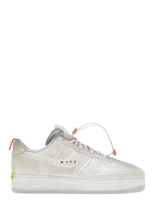 Nike Force 1 Low Experimental Sneakers - Sail/white/atomic Orange