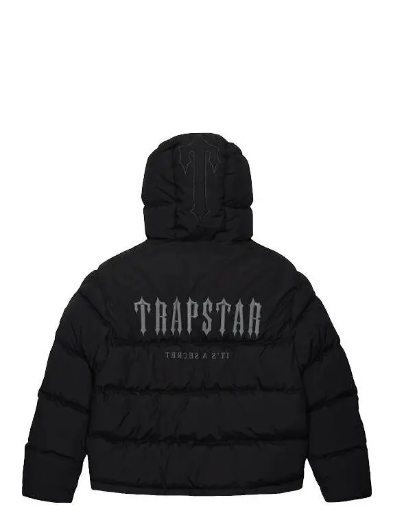 Trapstar Decoded 2.0 Hooded Puffer Jacket - Black