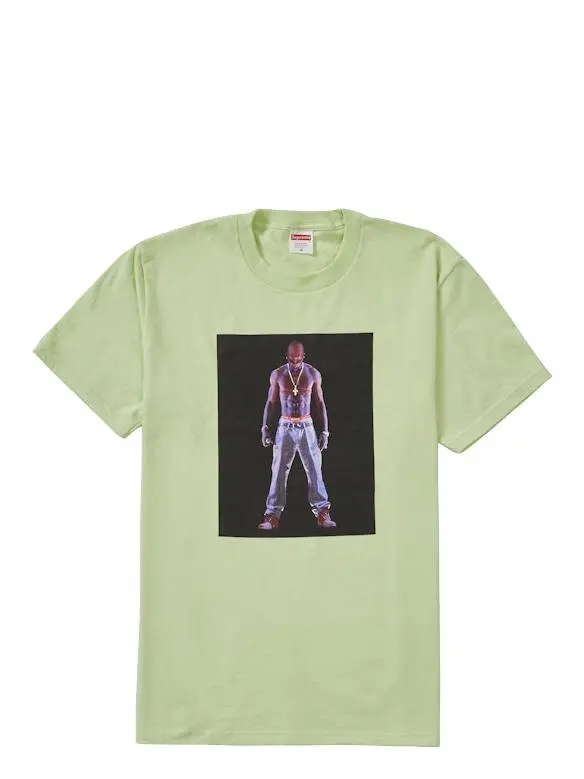 Supreme Tupac Hologram Tee Shirt - Pale Mint
