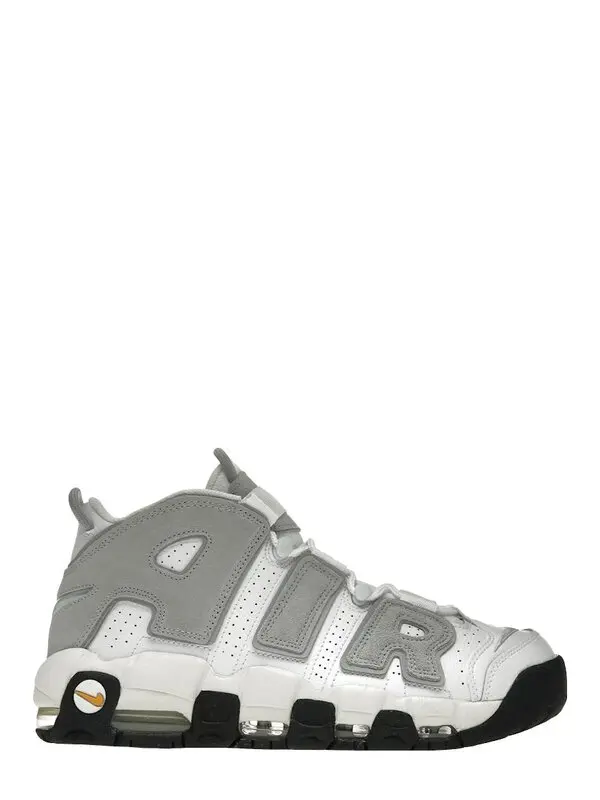 Nike Air More Uptempo Solar Flare Sneakers - White/pure Platinum/wolf Grey
