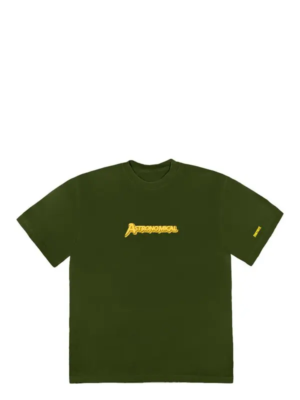 TRAVIS SCOTT Astro Cyclone T-shirt - Washed Olive
