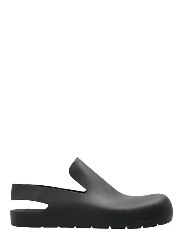 Bottega Veneta Rubber Puddle Slingback - Black