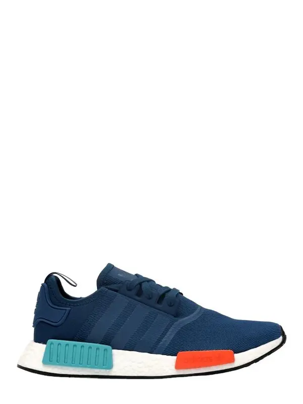 Adidas Nmd R1in Sneakers - Blue Night/energy Orange