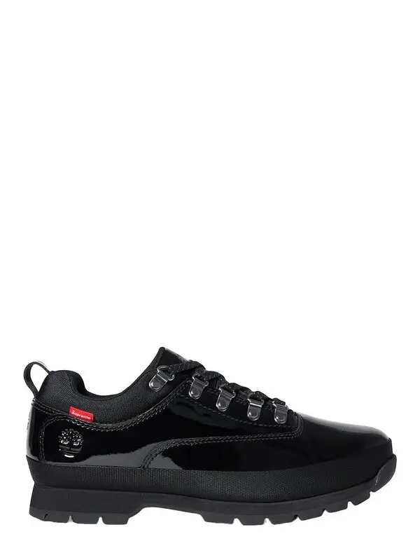 Timberland Euro Hiker Low Supreme Patent Leatherin Shoes - Black