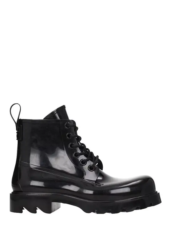 Bottega Veneta Stride Lace-up Ankle Boot - Black